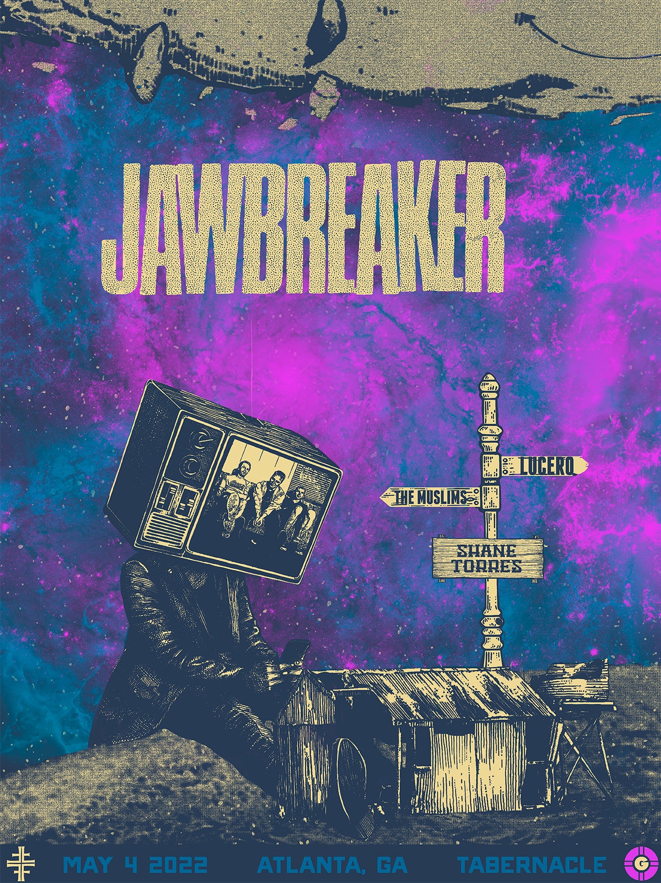 JAWBREAKER - ATLANTA - DEAR YOU POSTER
