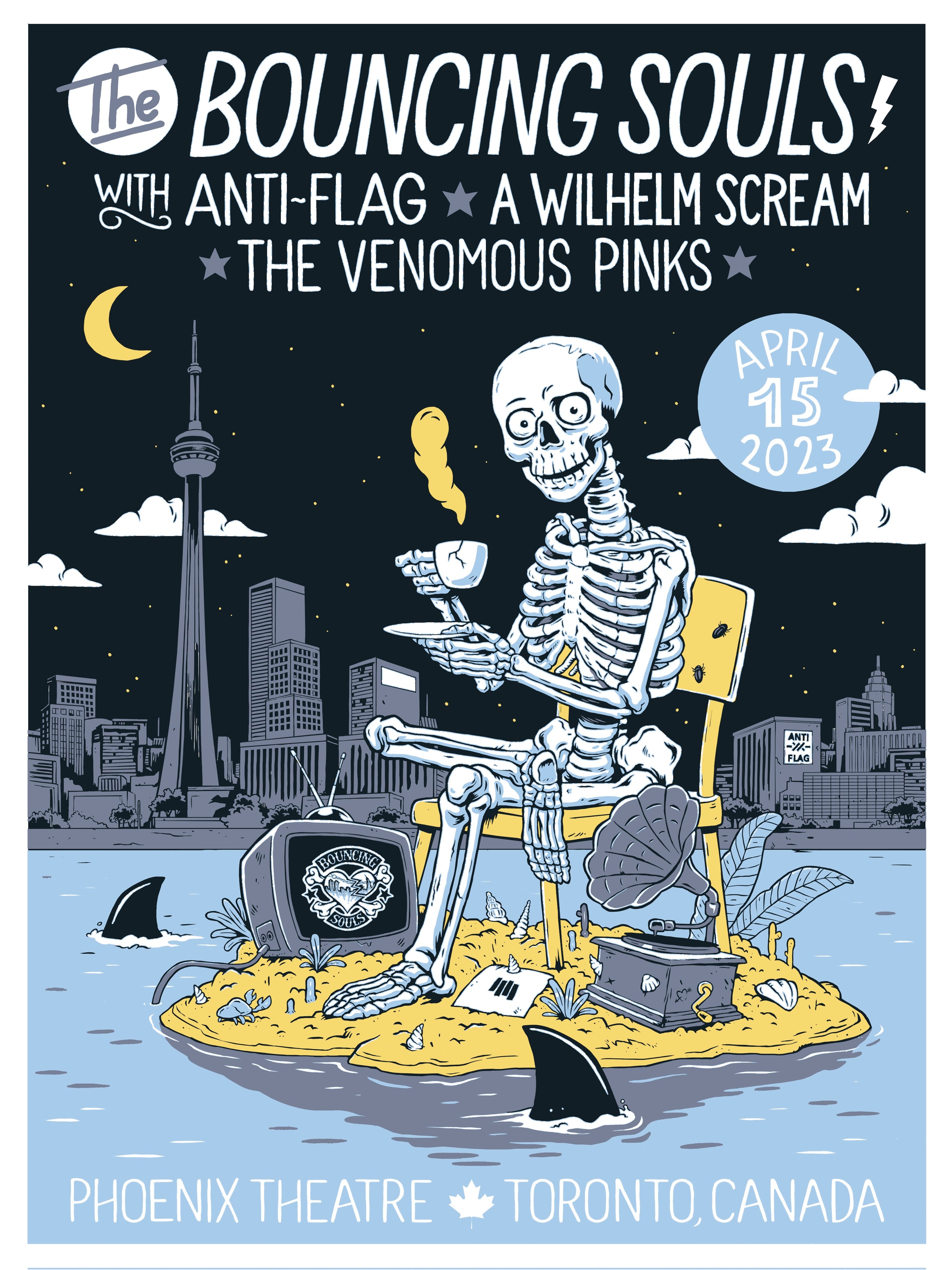 BOUNCING SOULS - TORONTO POSTER